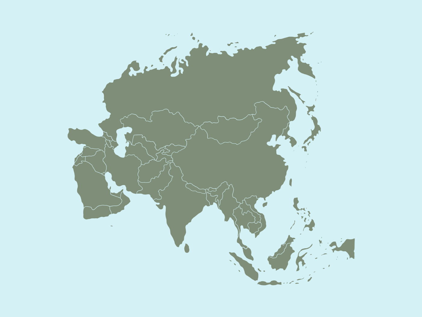 Asia (continente): principales países, relieve y clima - Enciclopedia ...