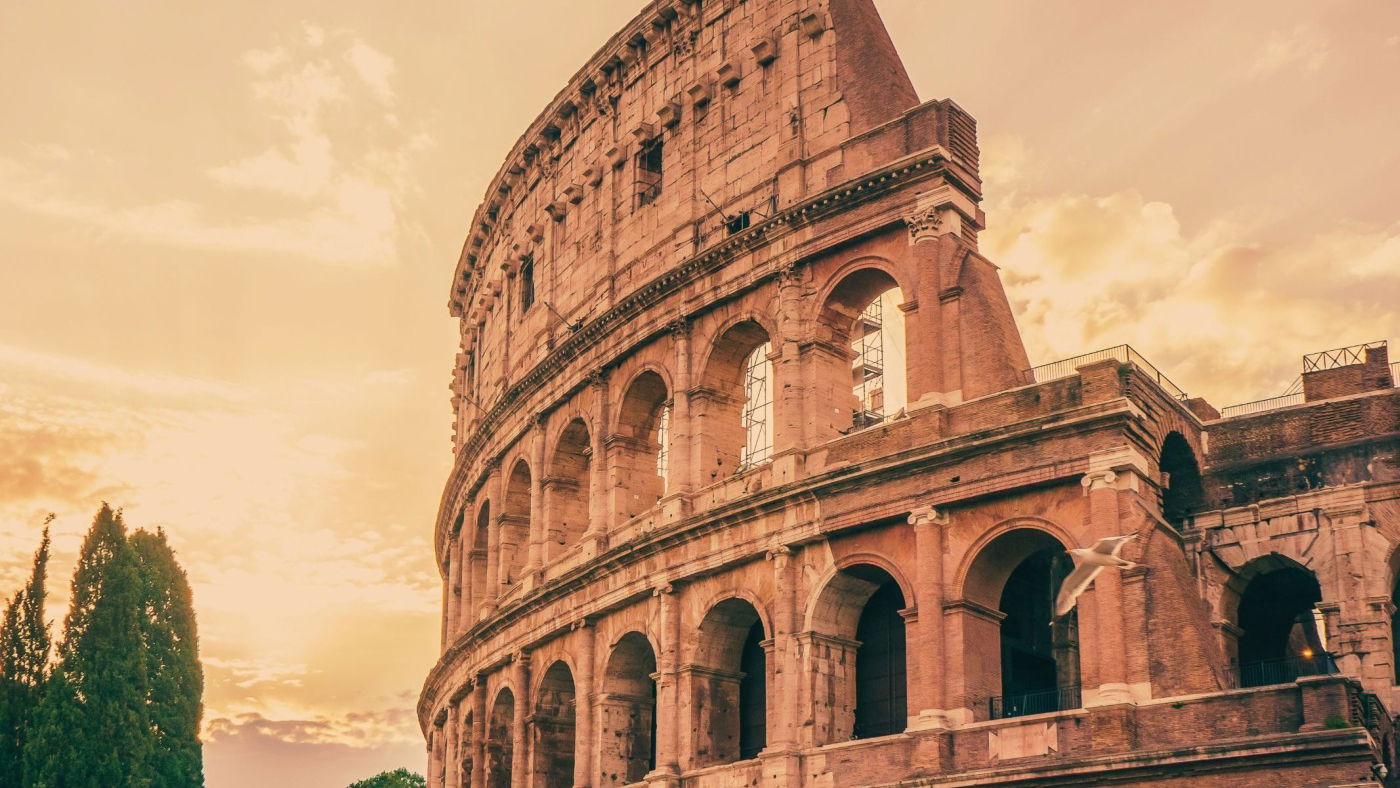 Coliseo De La Antigua Roma
