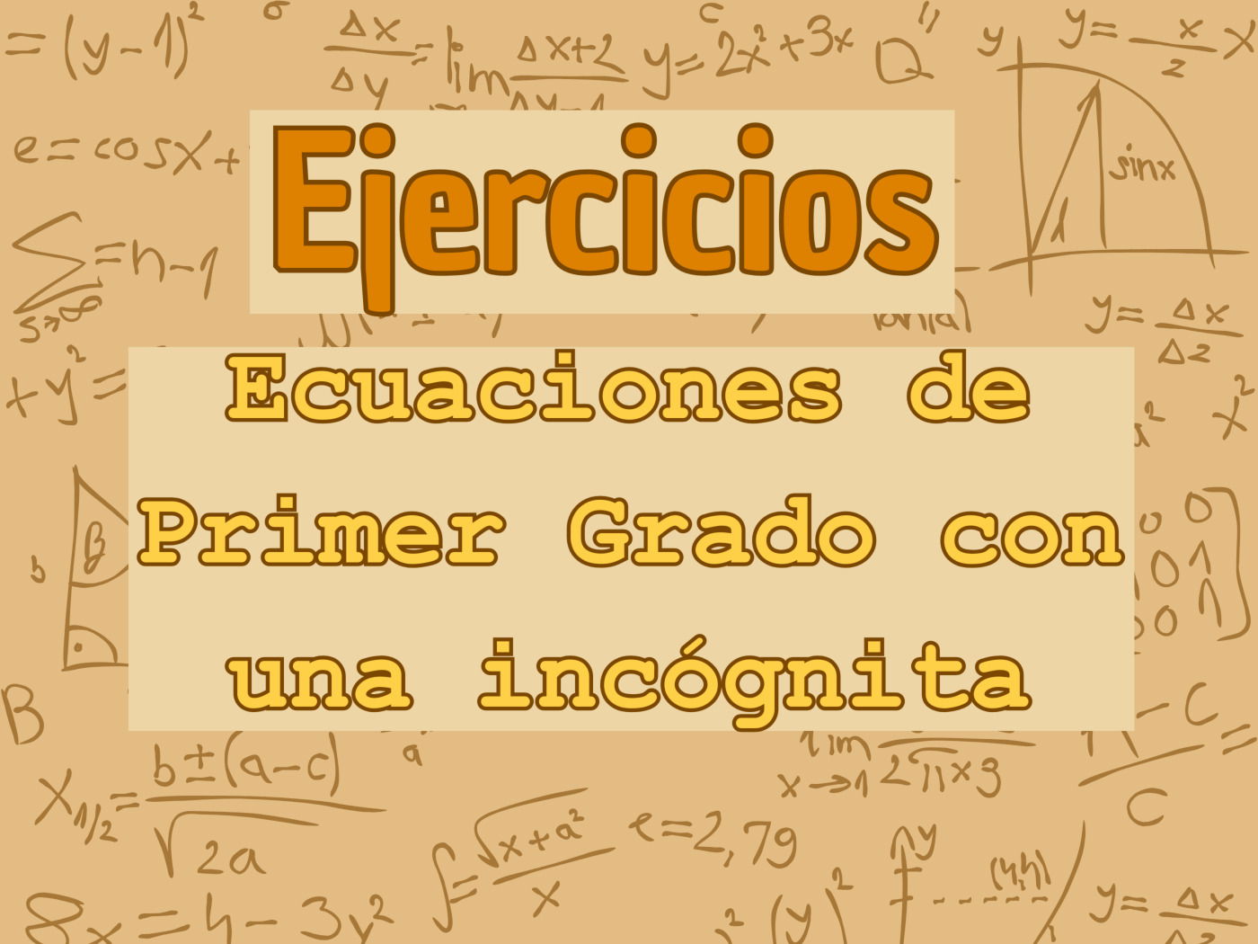 Ejercicios de ecuaciones de primer grado con una incógnita - Enciclopedia Significados