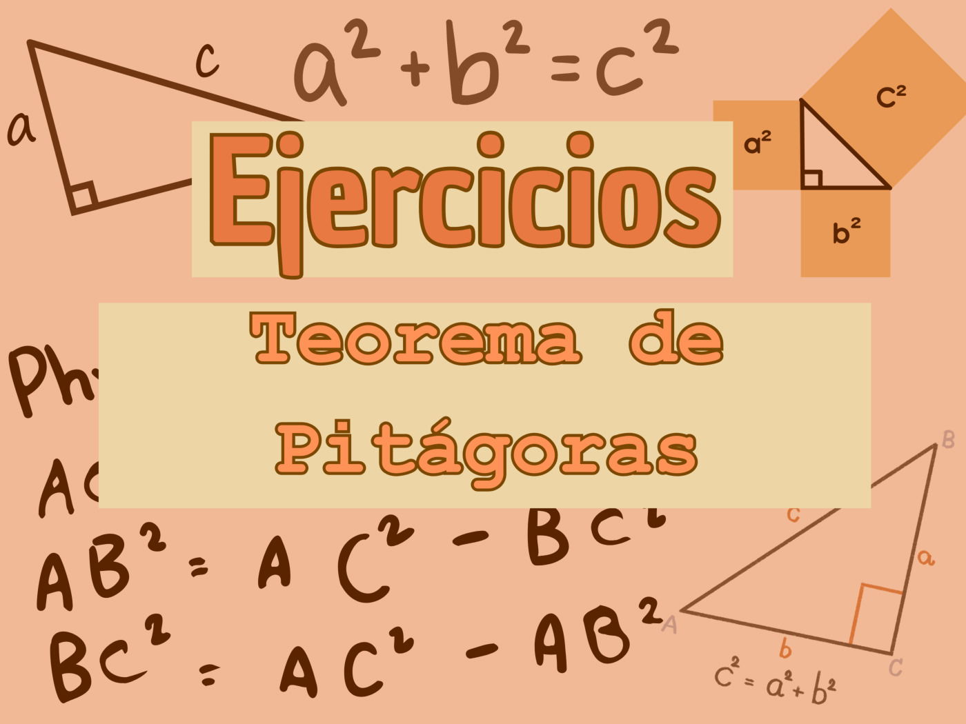 Ejercicios del Teorema de Pitágoras (resueltos y comentados ...