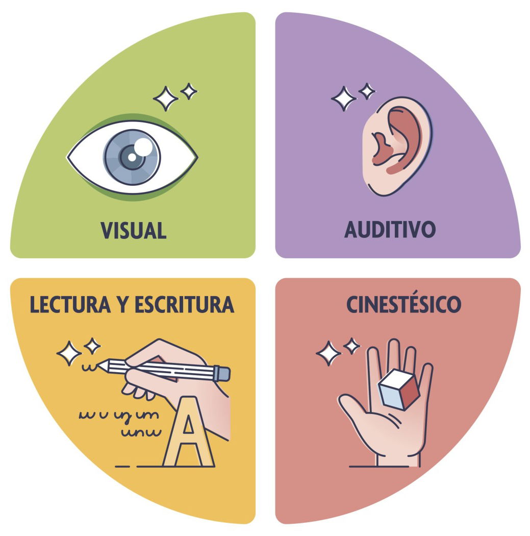 Cuadro De Estilos De Aprendizaje Visual Hediec Digital Estilos De