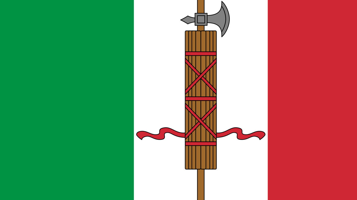 Fondo De Pantalla De La Bandera Fascista Italiana