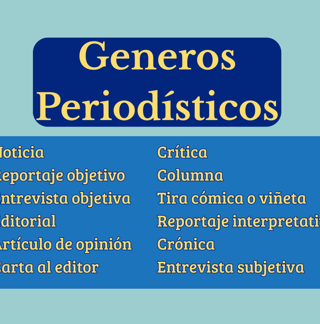 Tipos De Generos Y Definiciones