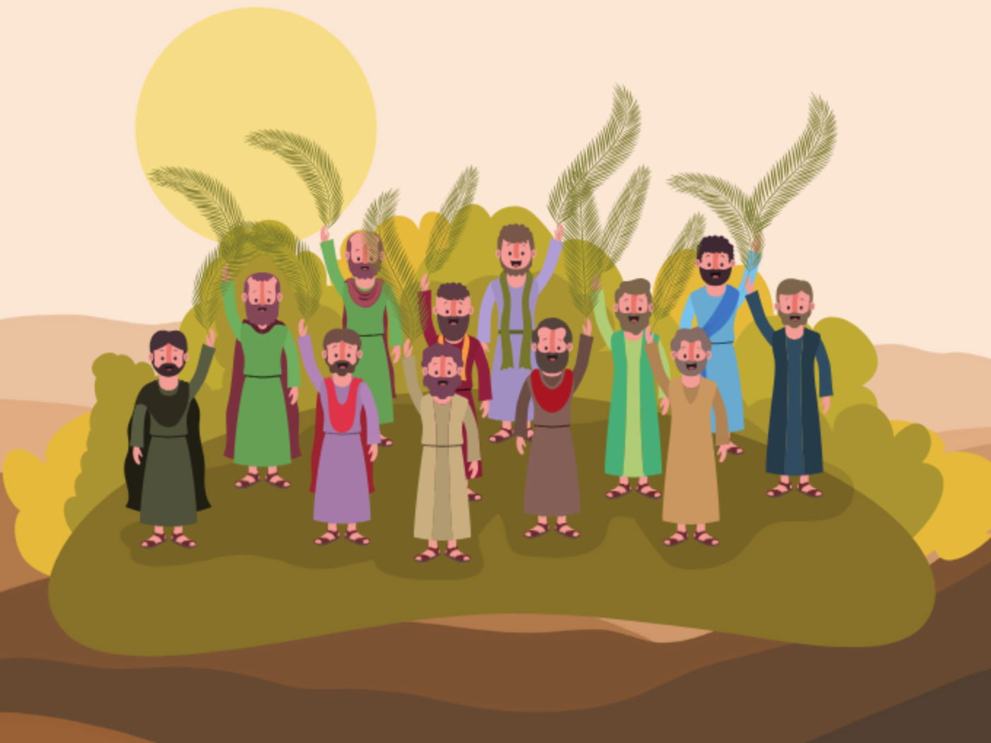 Los 12 apóstoles (discípulos de Jesús): nombres y características ...