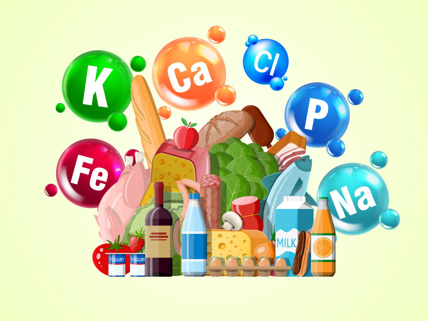 Minerales en los alimentos: qué son, función, tipos y ejemplos ...