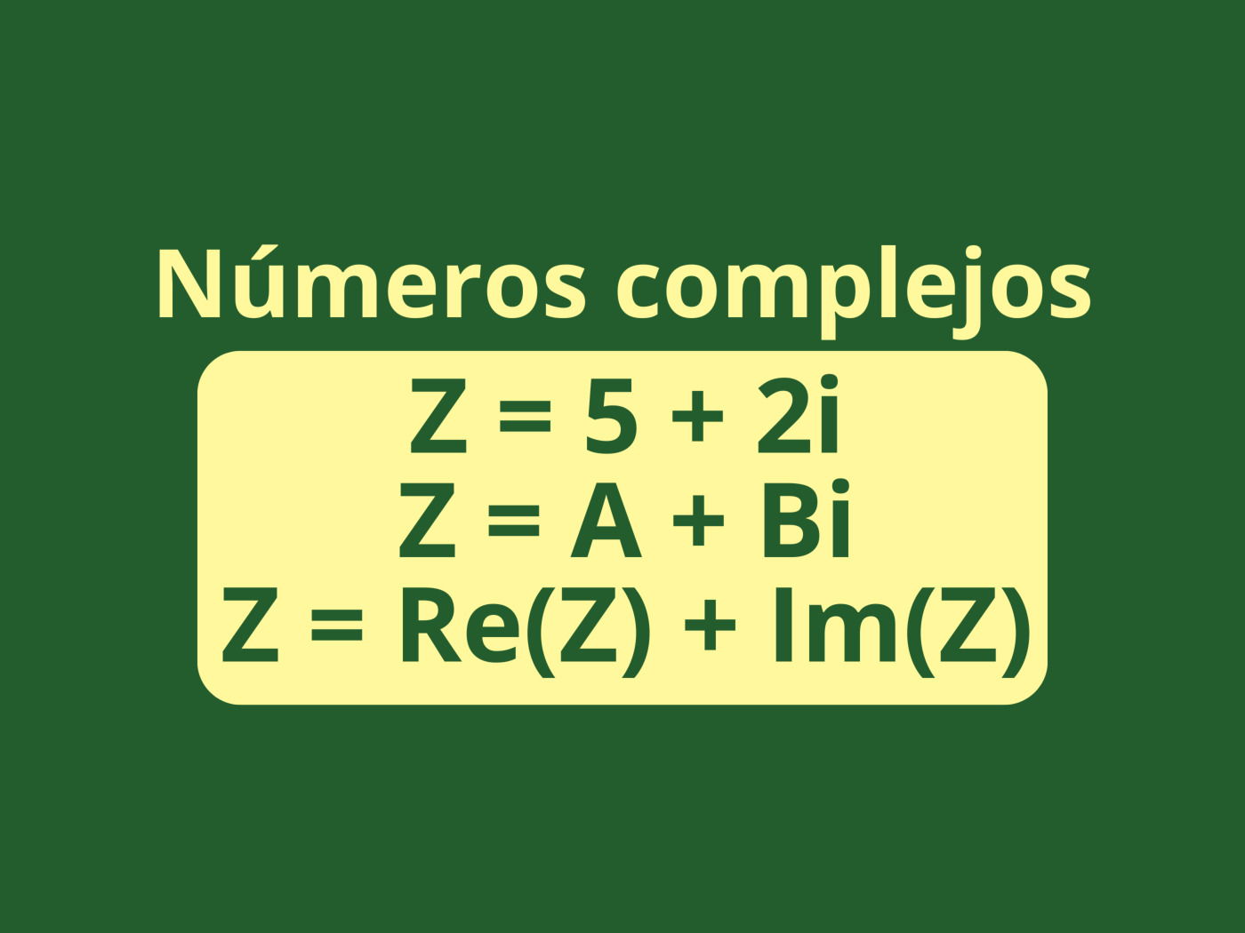 Números complejos: qué son, ejemplos y características - Enciclopedia Significados