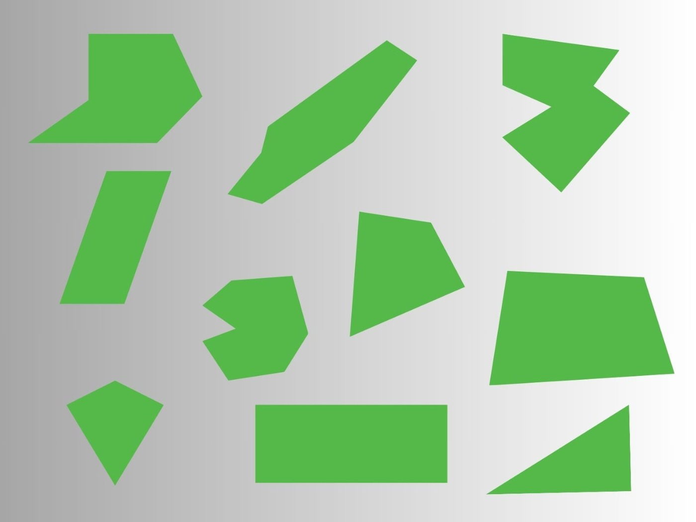 Polígonos irregulares: qué son, cuáles son y ejemplos - Enciclopedia ...